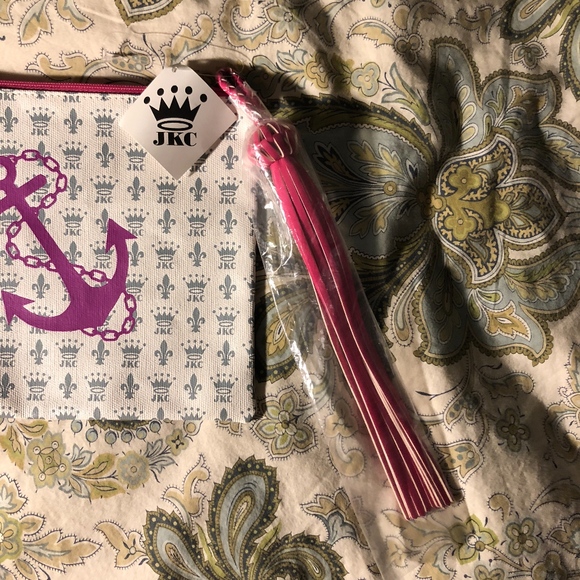 JESSICA KAGAN CUSHMAN | Bags | Jessica Kagan Cushman Bag Anchor Tassel ...